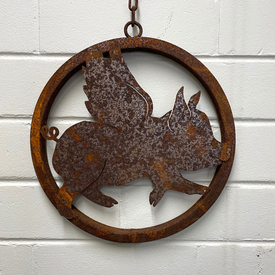 Flying Pig Ring with Hook– Col-ron